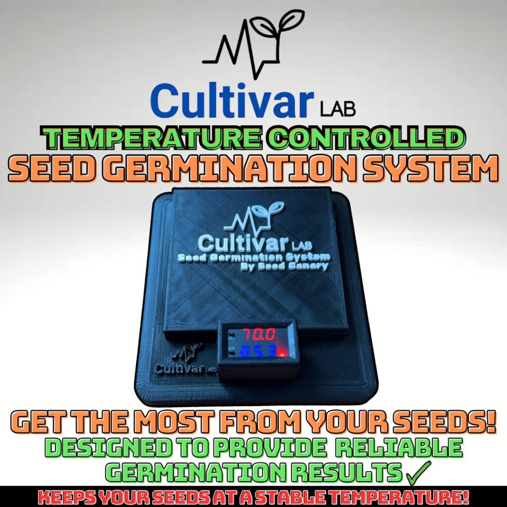 Cultivar Lab - Temperature Controlled Seed Germination System ...